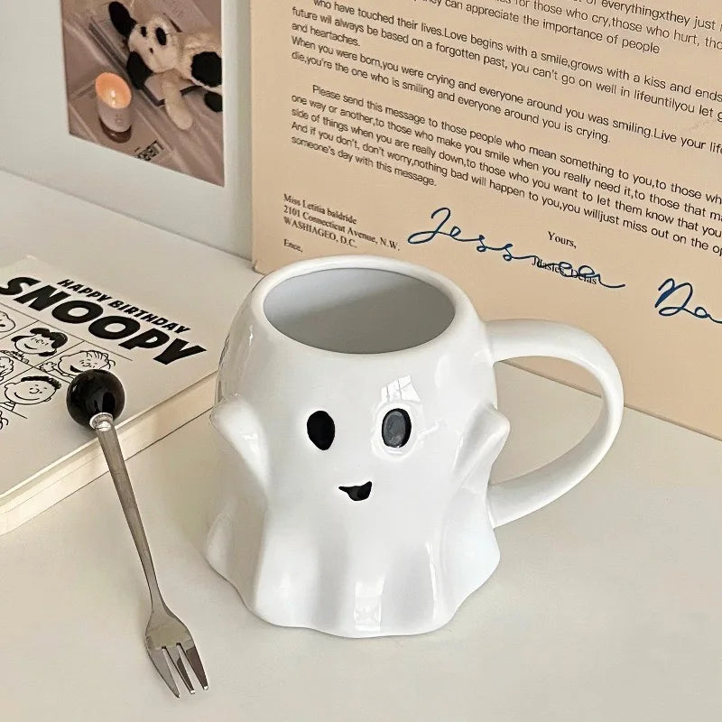 Ceramic Ghost Mug | StarkTrends