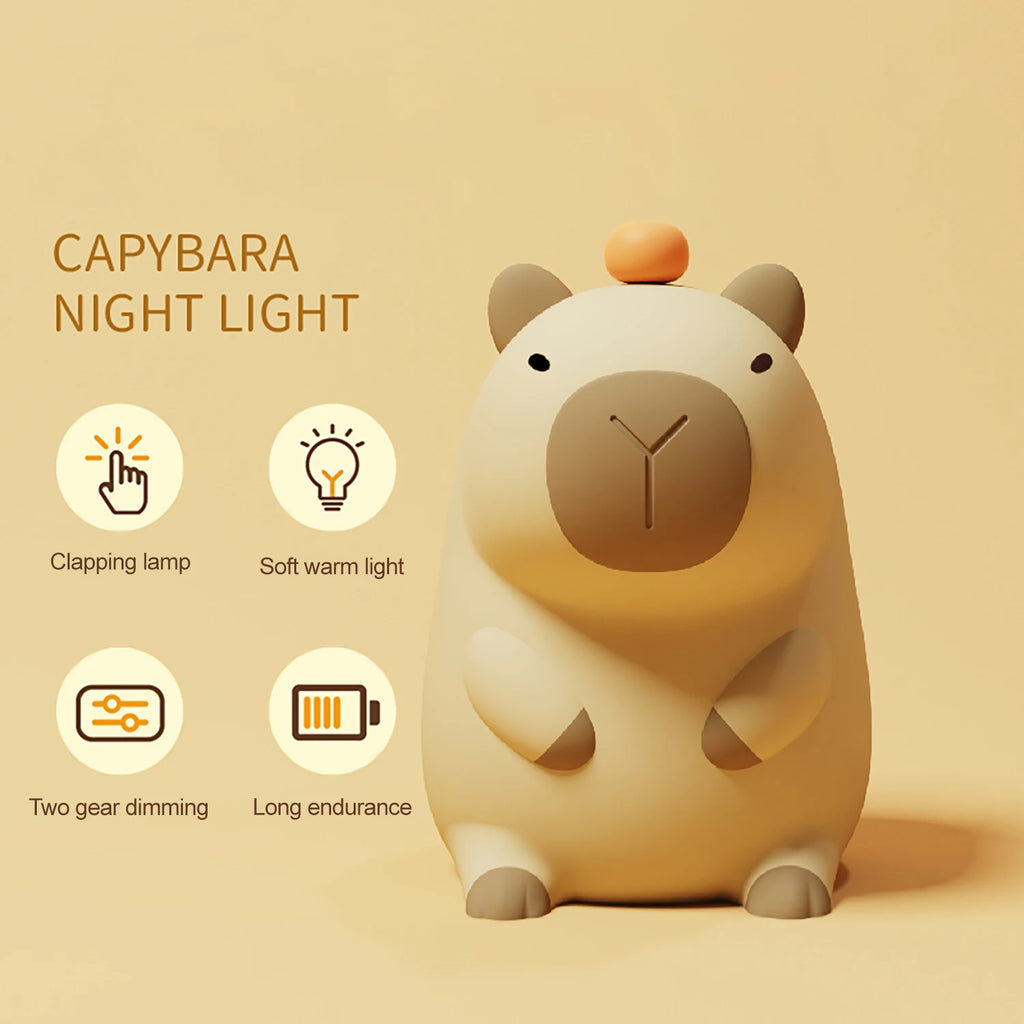 Rechargeable Capybara Lamp (BLOWOUT SALE) | StarkTrends